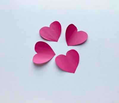 3D Heart Valentine’s Day Crafts - The Flying Couponer